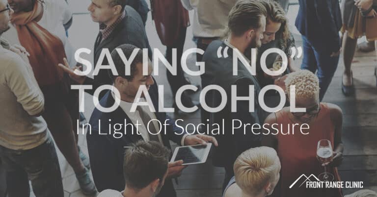 Saying No To Alcohol In Light Of Social Pressure